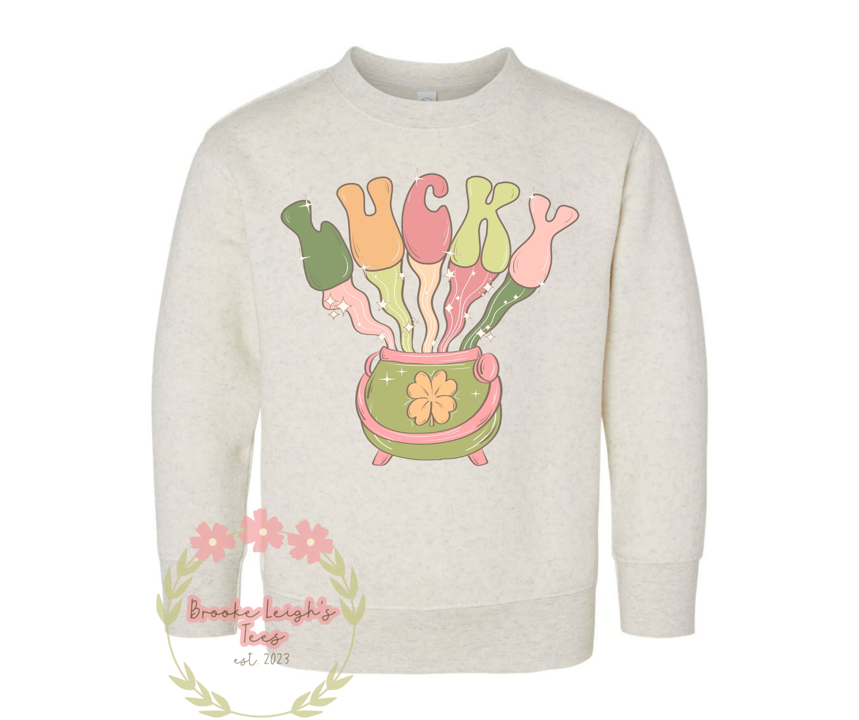 Lucky With Pot Of Gold – Brooke Leigh’s Tees
